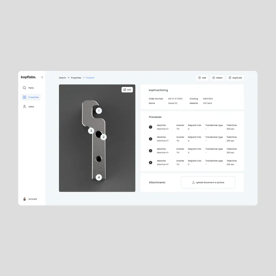 HMI User Interface für Industriesteuerungen | Optimiertes UI & UX Design